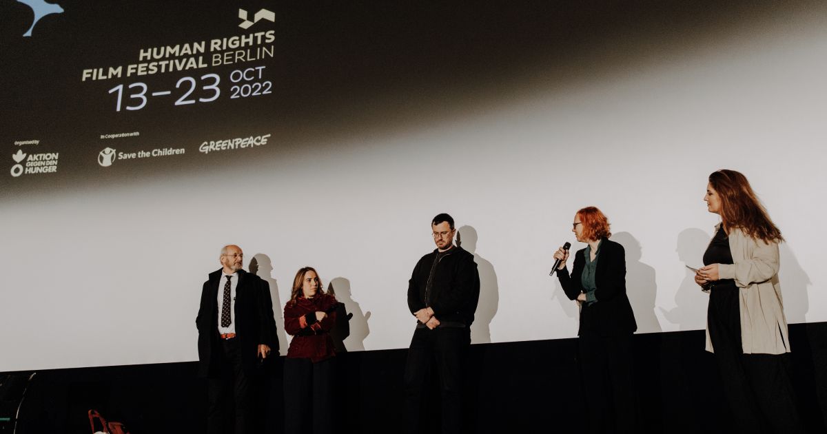 Das fünfte Human Rights Film Festival Berlin eröffnet | Human Rights ...